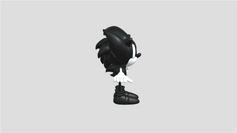 Sonic Fanart 3d 3d Model By Toe Yutazuta 579d738 Sketchfab