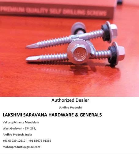 Stainless Steel Self Drilling Screw For Industrial At Best Price In