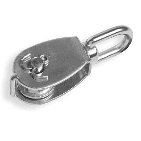 Blockseilrolle Edelstahl Mm Edelstahlblock Mit Drehbarem Wirbel Umlenkrolle