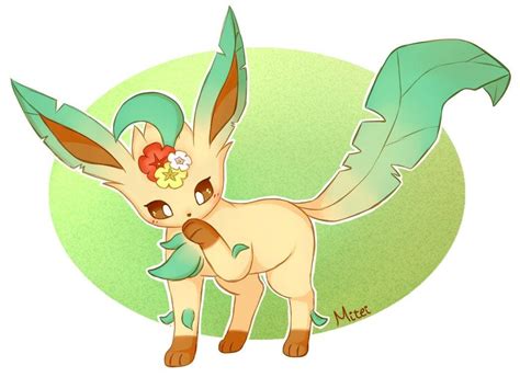 Cute Leafeon Wallpapers Top Free Cute Leafeon Backgrounds Wallpaperaccess