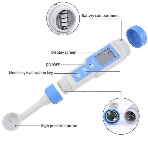 Salinity Meter Ip67 Waterproof Salinity Meter Tester For Food High