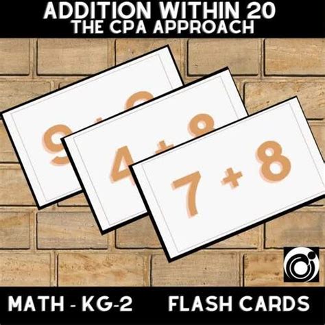 Addition Within 20 The Cpa Approach By Ai Steam Lab Tpt