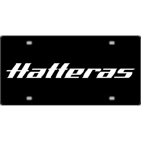 Hatteras Yachts License Plate Aluminum Novelty License Plate