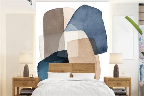 Abstract Kunst Waterverf Design Behangpapier