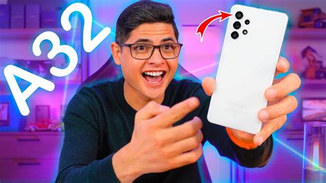 CHEGOU Galaxy A32 Um BOM SMARTPHONE DA SAMSUNG Unboxing E