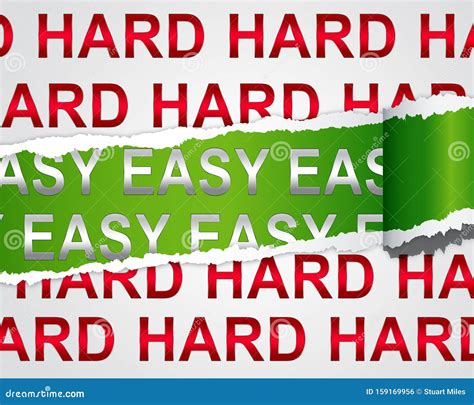 Hard Vs Easy Paper Represents Tough Choice Versus Difficult Problem