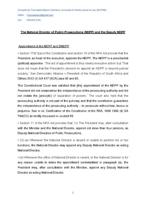 Recusal Application Recusal Application In The