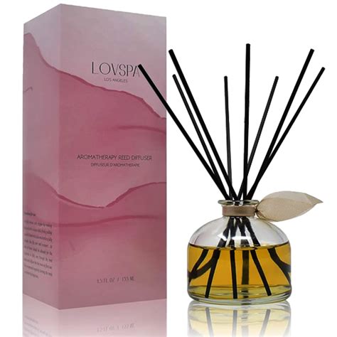 Lovspa Fragrances Sandalwood And Amber Luxury Reed Diffuser