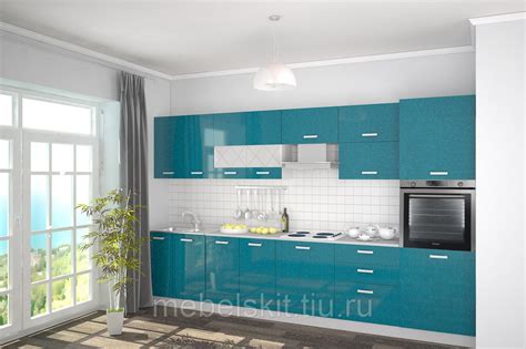 Кухня бирюзового цвета 98 фото красивые картинки и Hd фото