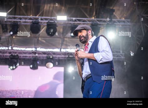 Juan Luis Guerra Performing At Festival Cruïlla Barcelona 9 Jun 2022