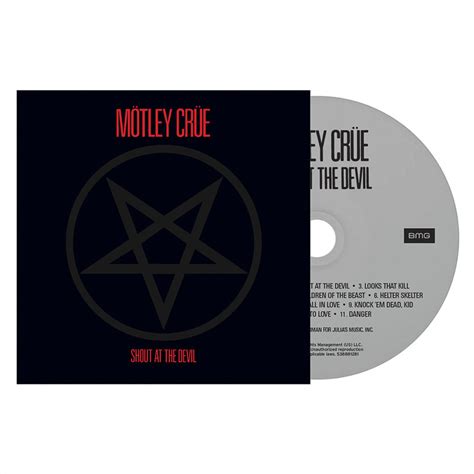 Motley Crue Cd Shout At The Devil 40th Anniversary