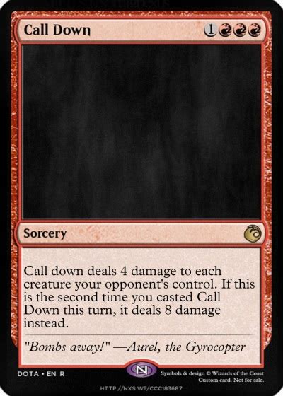 Mtgnexus Call Down