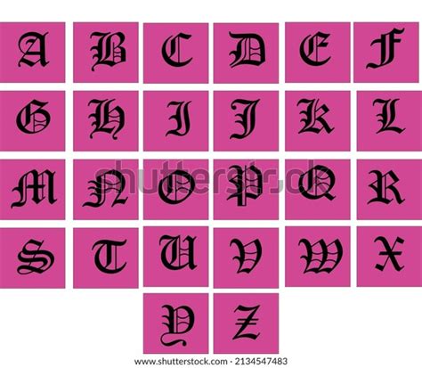 Alphabets Z Pink Blocks Stock Illustration 2134547483 Shutterstock