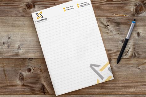 Personalized Notepads Printing 4over4 Com