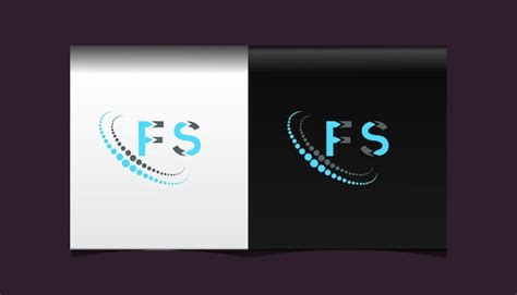 Modelo De ícone De Vetor De Design De Logotipo Moderno Inicial Fs