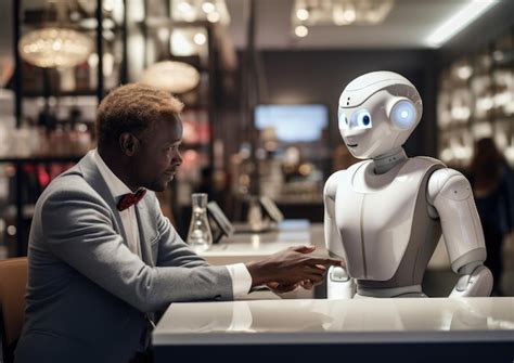 Premium AI Image A Conceptual Image Of AI Seamlessly Blending With