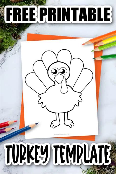 Turkey Templates For Preschoolers