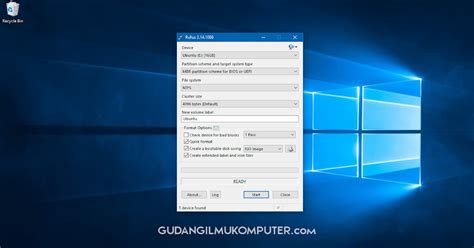Cara Membuat Bootable Usb Ubuntu Menggunakan Rufus