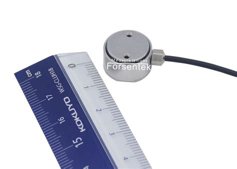 Micro Force Sensor 10n 20n 50n 100n 200n Compression Load Cell With Flanged Surface