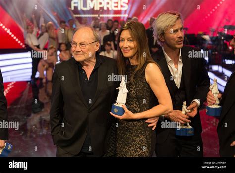Munich Germany 20th May 2022 Actress Johanna Wokalek And Director