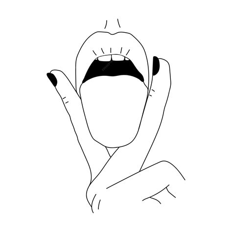 Premium Vector Sexual Hand Gesture And Tongue Love And Education Concept Vector Illustration Premium Vector Sexual Hand Gesture And Tongue Love And Education Concept Vector Illustration