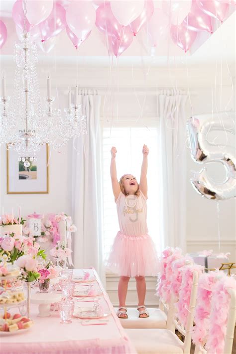 Blakelys Princess Tea Party 5th Birthday Pizzazzerie