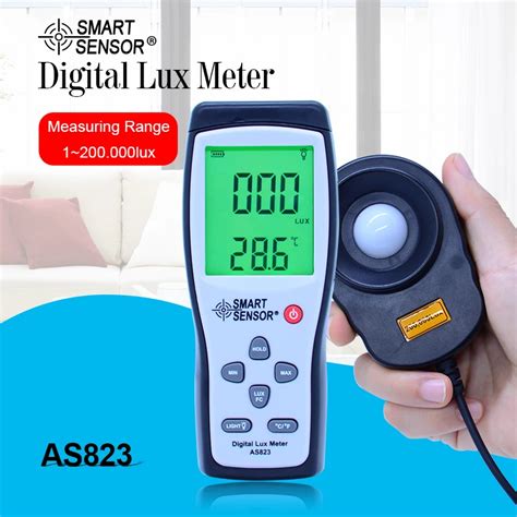 Digital Illuminance Meter As823 Lux Meter Light Spectrum Meter