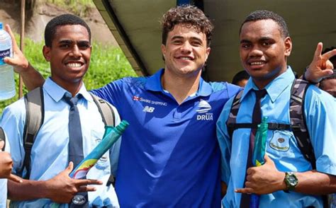 Fijian Drua Players In Ba