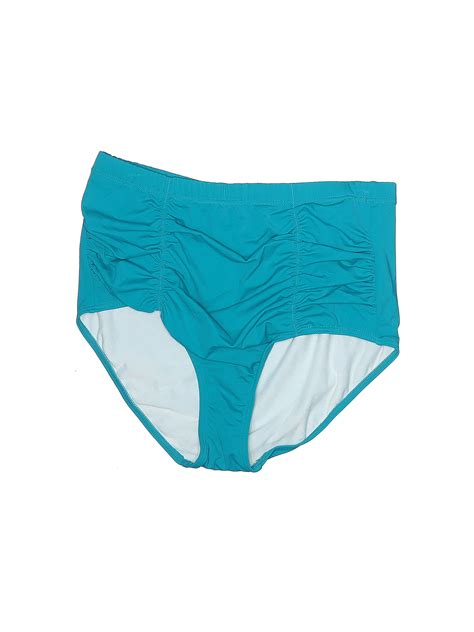Swimsuits For All Teal Swimsuit Bottoms Size 14 57 Off Thredup