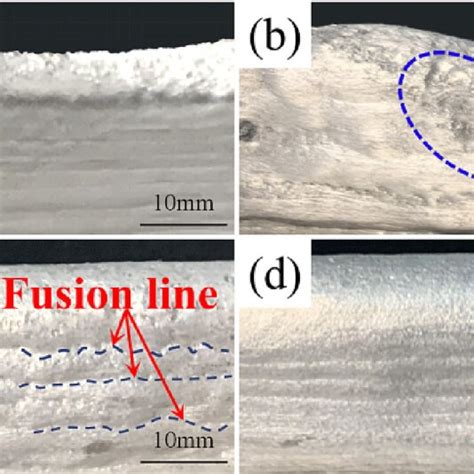 The Arc Morphology And Arc Voltage Of Specimen A And B On The First