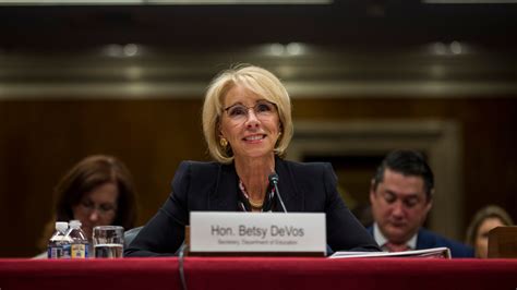 Betsy Devos Draws Judges Ire For Collecting Scam College Debt Gq