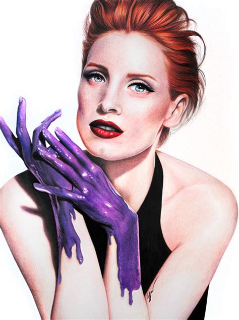 Jessica Chastain By SandraSaar On DeviantArt