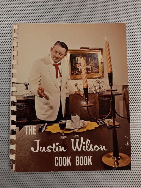 Vintage 1983 The Justin Wilson Cookbook Cajun Seafood Recipes New Orleans Acadian Cookery South