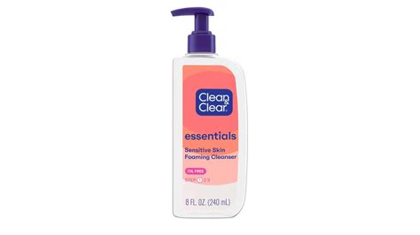 Clean And Clear Essentials Foaming Facial Cleanser Oil Free Sensitive