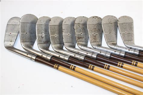 Lot Detail Set Of Handb Lousiville Grand Slam Designed By Olin Dutra Golf Irons Pga Reach