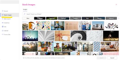 understanding image gallery web part in sharepoint online