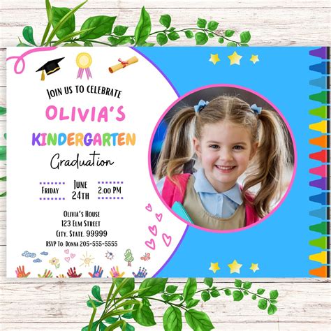 Invitation For Preschool Graduation