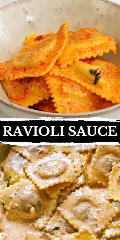 Minute Ravioli Sauce Artofit