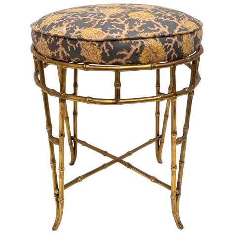 Brass Vanity Stool At 1stdibs