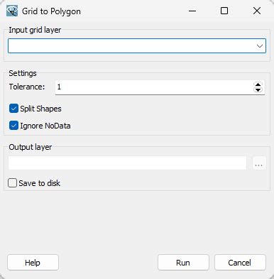 Grid To Polygon TatukGIS Editor Viewer