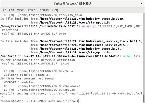 How To Install RTL BU USB WiFi Dongle On Linux Fastoe