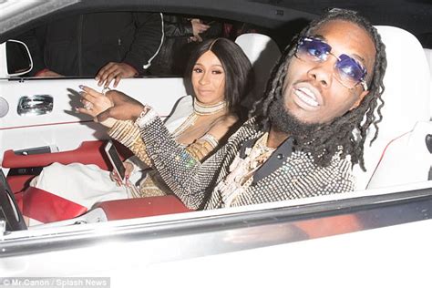 Cardi B Gives Fiance Offset A Rolls Royce For His Birthday Daily Mail