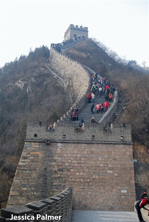 Juyong Pass Section Of The Great Wall In The Outskirts Of Beijing