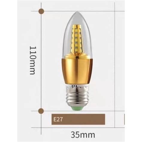 Jual Led Filamen Bohlam Pijar Edison E27 2w 4w Lampu Gantung Cafe