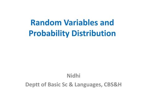 Statistical Convergence Pptx