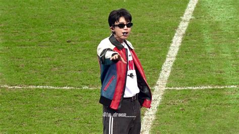 4k 241012 하나은행자선축구대회 임영웅 하프타임 Feat영웅시대 가을소풍 Youtube