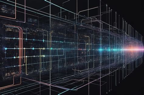 Premium Photo Digital Matrix Exploring Connectivity Code And Data Streams For Cloud Storage