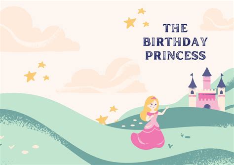 Free And Customizable Princess Templates