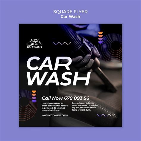 Car Wash Psd High Quality Free Psd Templates For Download