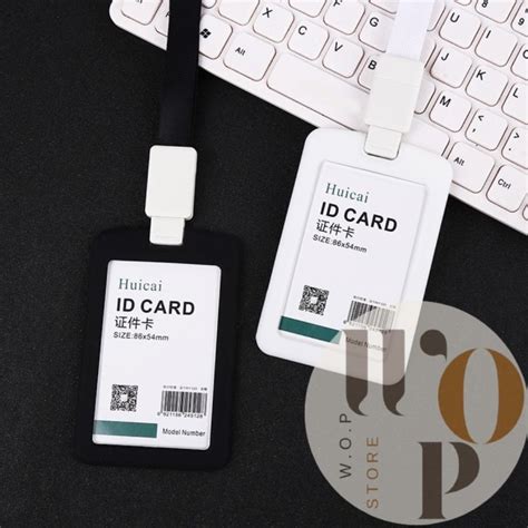 Wop Store ป้ายซิลิโคนบัตรพนักงาน กรอบซิลิโคน ซิลิโคนใส่บัตรพนักงาน ป้ายอะคิลิคใส่บัตรพนักงาน